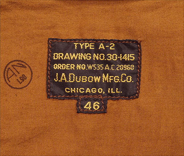Good Wear Leather Coat Company — Good Wear J.A. Dubow W535-ac-20960 ...