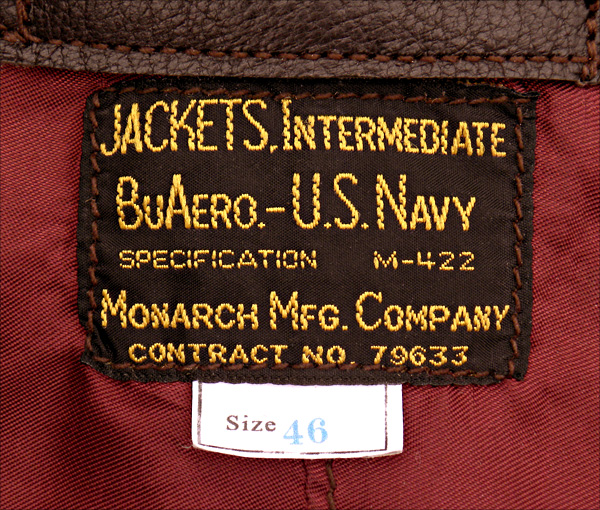 Good Wear Leather Coat Company — Good Wear Monarch Mfg. Co. M-422 ...