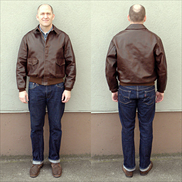 Good Wear Leather Coat Company — Rough Wear W535-AC-27752 Type A-2 Jacket