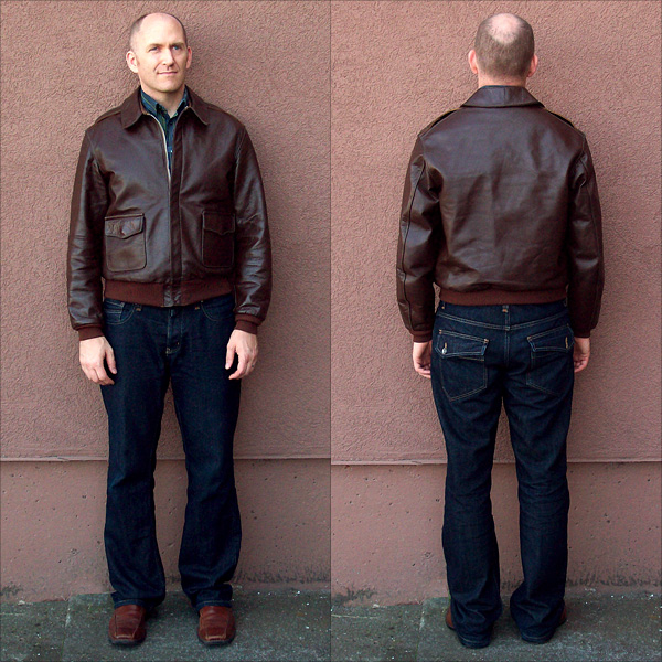 Good Wear Leather Coat Company — Rough Wear W535-ac-27752 Type A-2 Jacket